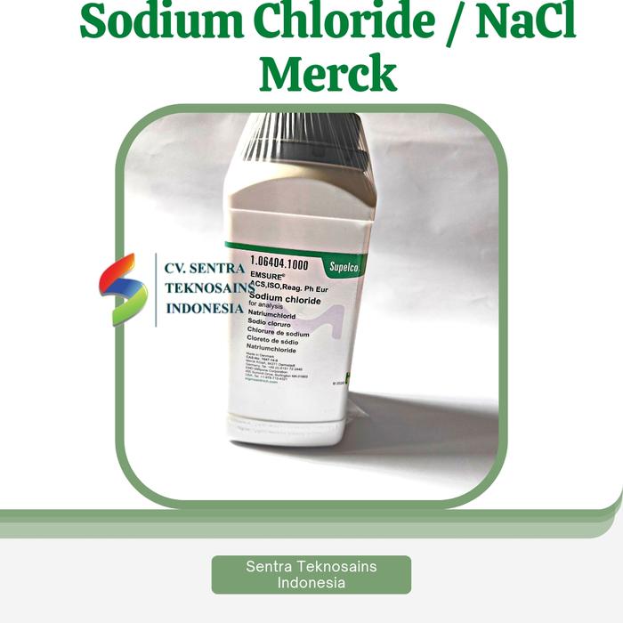 Jual Sodium Chloride / NaCl Merck 1.06404.1000 - Kab. Sleman - Sentra ...