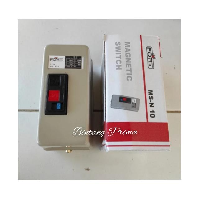 Jual Magnetic Switch / DOL Starter /DOL Motor Starter MS-N10 220V/380V Fort - 380V - Jakarta ...