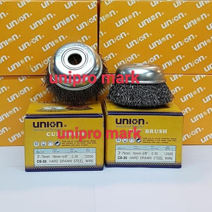 Jual SIKAT MANGKOK CUP BRUSH CO-35 GERINDA BAJA 75MM-3 IN 16 MM-5/8 UNION - Jakarta Barat ...