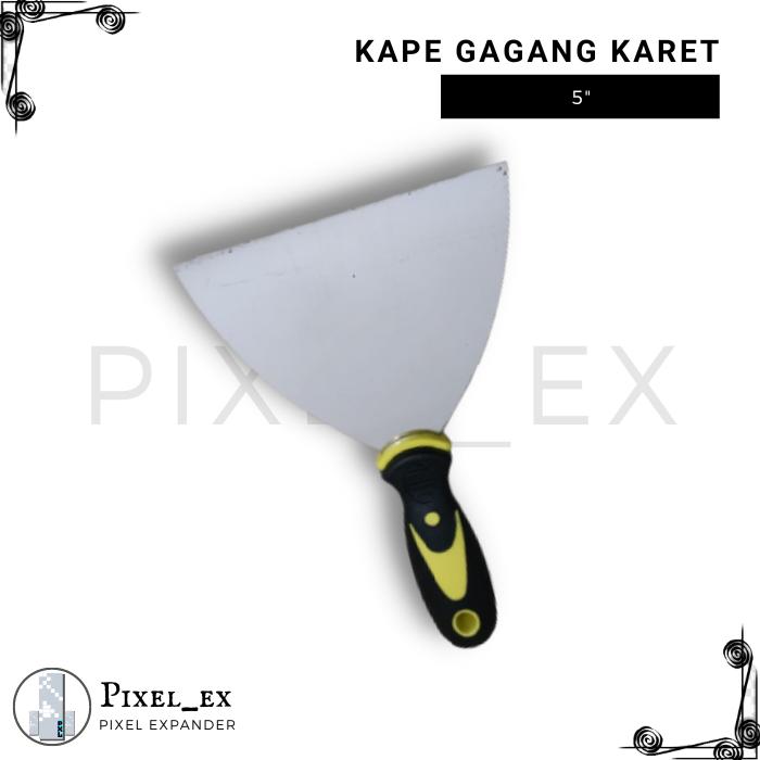 Jual Kape Gagang Karet / Steel Skrap Pengerok Cat 2 3 4 5 inch (Pixel ...
