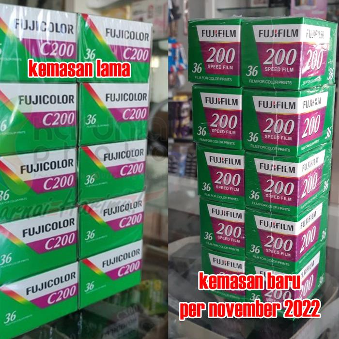 Jual Fujifilm FujiColor C200 36 / Fuji 200 / Fuji Color 200 ROLL FILM ...