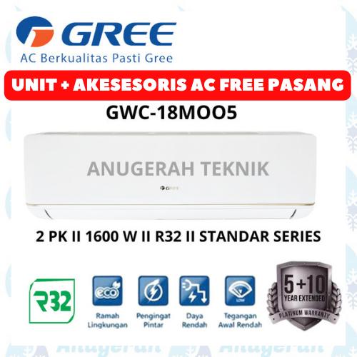 Jual AC SPLIT GREE 2 PK 2 PK R32 STANDAR SERIES NON INVERTER - 18M005 ...