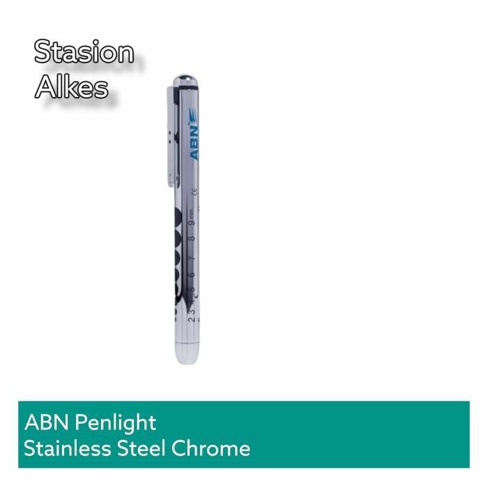 Jual Penlight / Senter Pupil ABN Deluxe Stainles Steel - Kota Bandung ...
