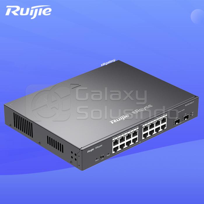 Promo RUIJIE RG-ES218GC-P 18 Port Gigabit Smart Cloud Mananged PoE Switch Cicil 0% 3x - Kota ...