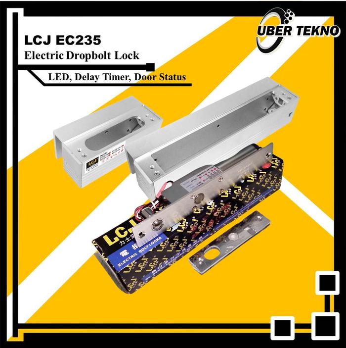 Jual Electric Dropbolt Lock Access Control - Drop Bolt Fail Safe LCJ ...