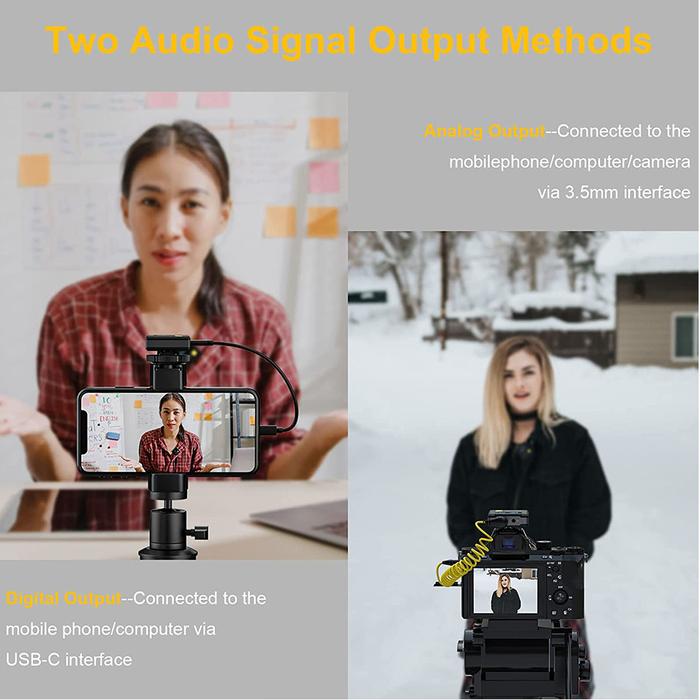 Jual 7ryms Iray Dw20 Pro 2.4ghz Wireless Microphone With Charging Case Di Seller Noelle ...