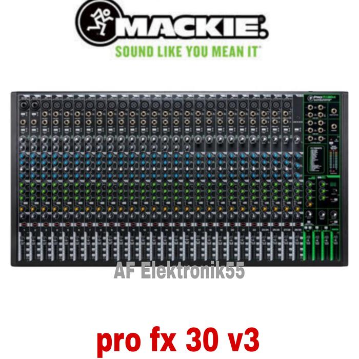 Jual Mixer Audio Mackie Pro Fx 30 V3 Original - Jakarta Barat - AF ...