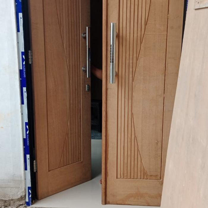 Jual pintu utama minimalis S satu set almunium - Kota Tangerang - ud ...