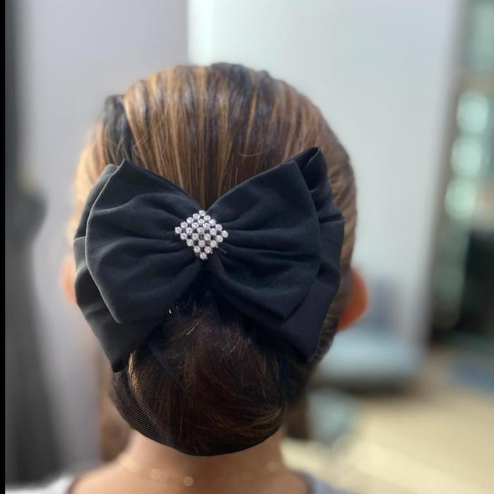 Jual HH01 Harnet Jepit otomatis Hairnet Rambut Pita hairnet Spg ...