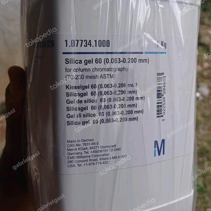 Jual MERCK 1.07734.1000 / Silica Gel 60 (70-230 Mesh) / 1 Kg - Kota ...