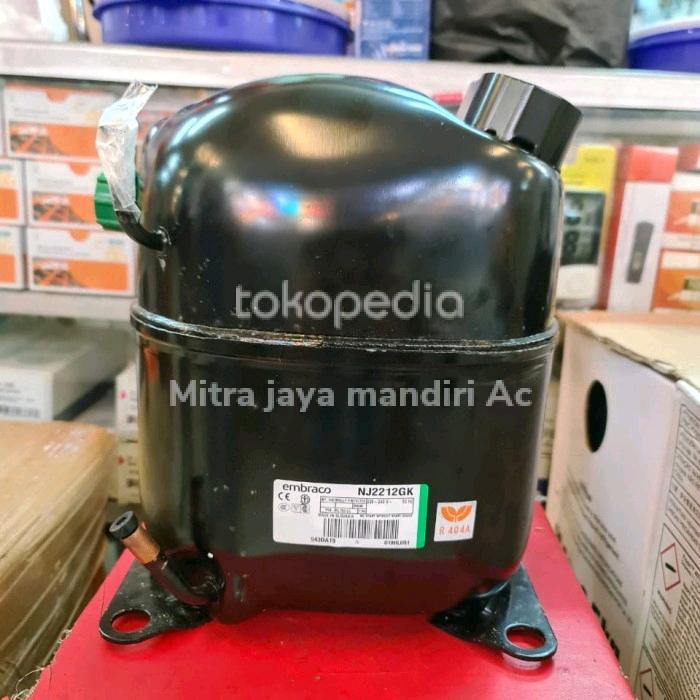 Jual Compressor Embraco NJ2212GK 1,5PK 1 Phase R404A - Jakarta Barat - Mitra jaya mandiri Ac ...