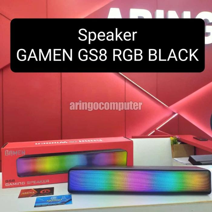 Jual Speaker GAMEN GS8 RGB BLACK - Kota Samarinda - ArinGoComputer | Tokopedia