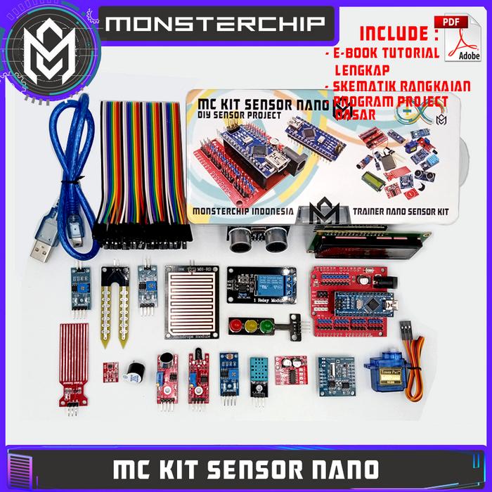 Promo MC KIT NANO SENSOR BASIC ARDUINO NANO DIY - Kota Bandung ...