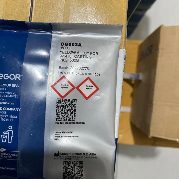 Jual master alloy kuning legor untuk casting OG602A per 500gr - Kota ...