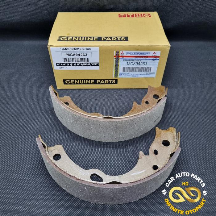 Jual HAND BRAKE SHOE KAMPAS REM TANGAN CANTER PS125 TURBO FE74 NKR66 ...