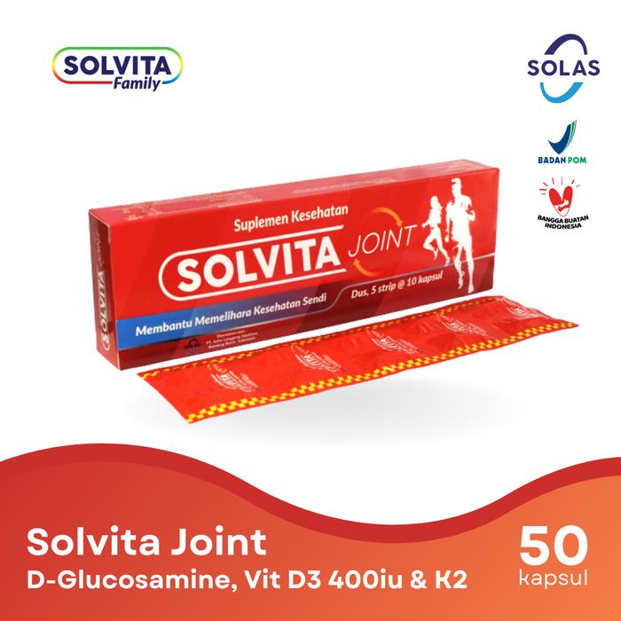 Jual SOLVITA JOINT STRIP ISI 10 KAPSUL - Kab. Bandung Barat - Solvita ...