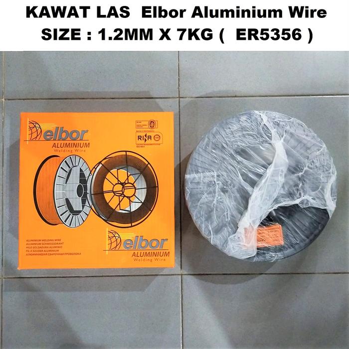Jual KAWAT LAS Aluminium Elbor Wire 1.2MM X 7KG ER5356 Wire Welding ...