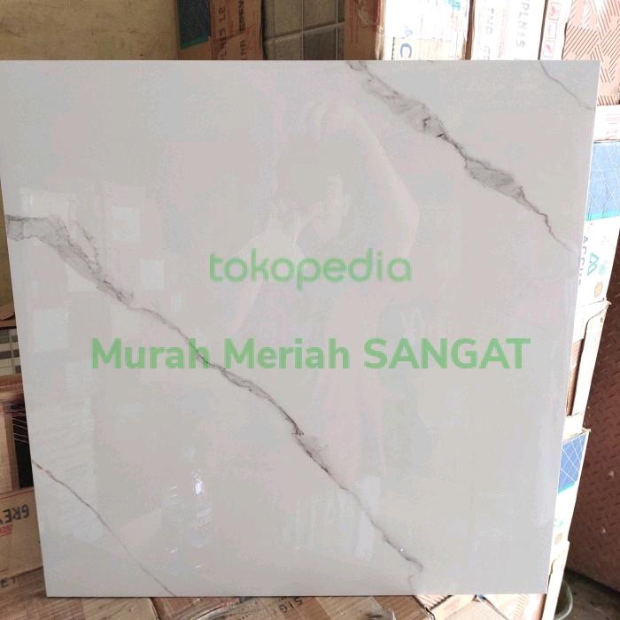 Jual GRANIT 60X60 MARBELLA IKAD PUTIH MARBLE / PUTIH MOTIF MARMER / CARARA - Kota Tangerang ...