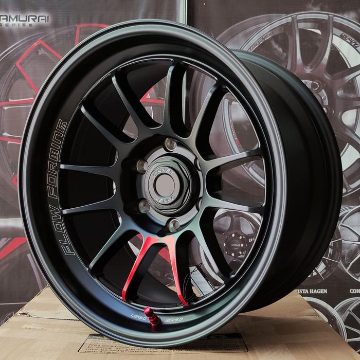 Jual Velg Original Lenso VENOM 5 18inch LIMITED EDITION SATIN BLACK ...