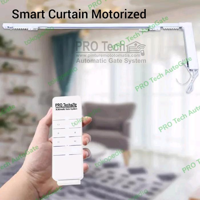Jual Smart Curtain Motorized / Mesin Rel Gorden Otomatis - Kab. Tangerang - PRO Tech AutoGate ...