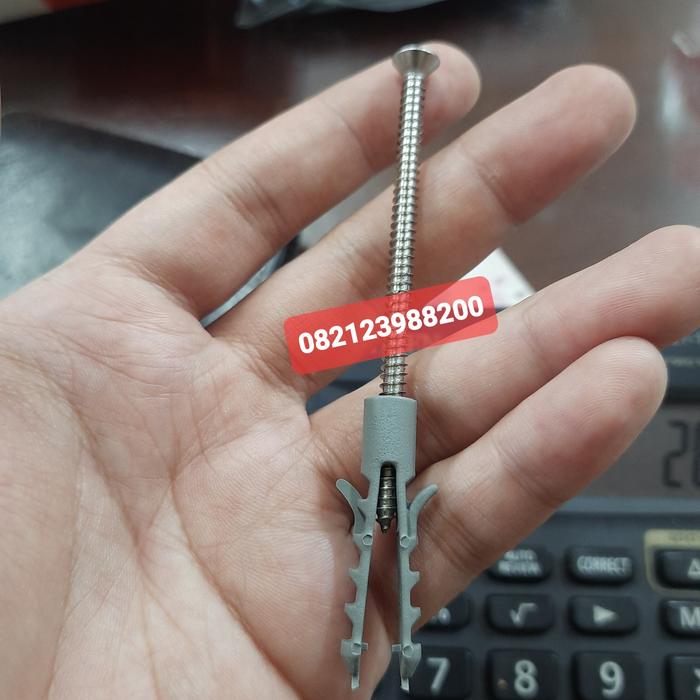 Jual sekrup tembok 8x3 skrup 7.5 cm piser 8 x 3 skrup baut tembok screw - Jakarta Barat - Global ...