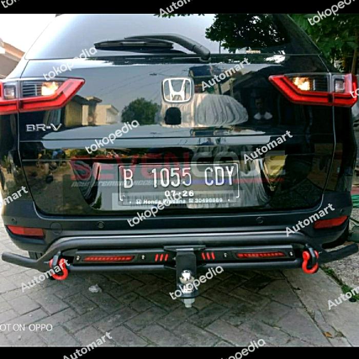 Jual Rear Bumper Guard Towing Belakang Honda BRV 2022 Cobra Sevencode ...