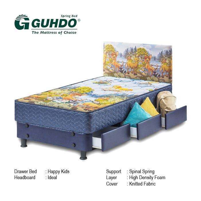 Jual Springbed Guhdo Drawer Bed Happy Kids - Guhdo Springbed - Fullset ...