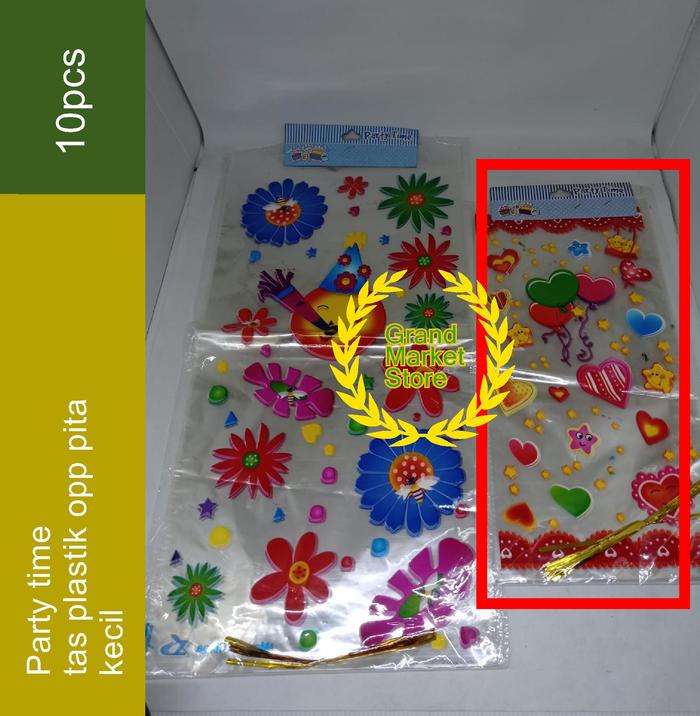 Jual OPP Plastik Snack + Pita Tarik Souvenir Goodie Bag Ulang Tahun ...