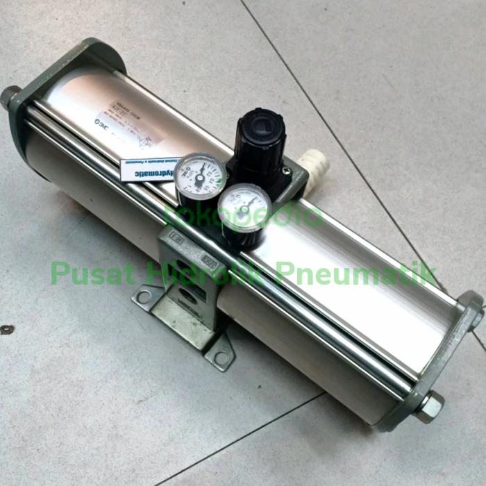 Jual Booster Regulator Pneumatic Type VBA40A-04GN Port Size 1/2 inch ...