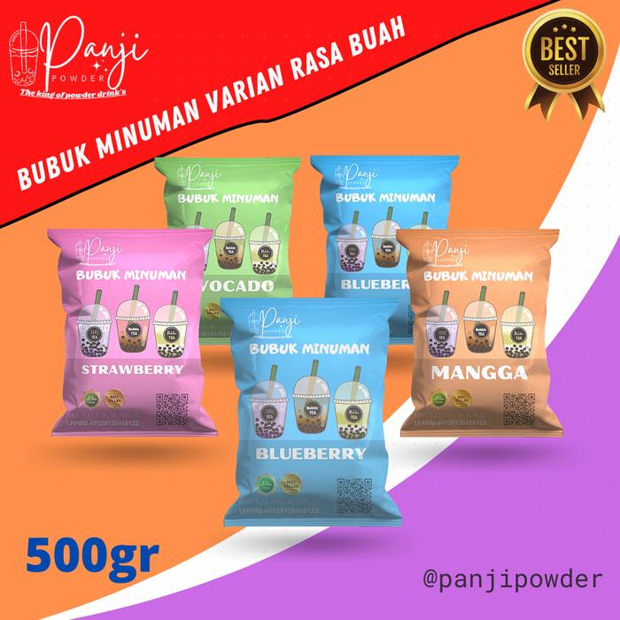 Jual bubuk minuman aneka rasa buah 500gr serbuk minuman aneka minuman ...