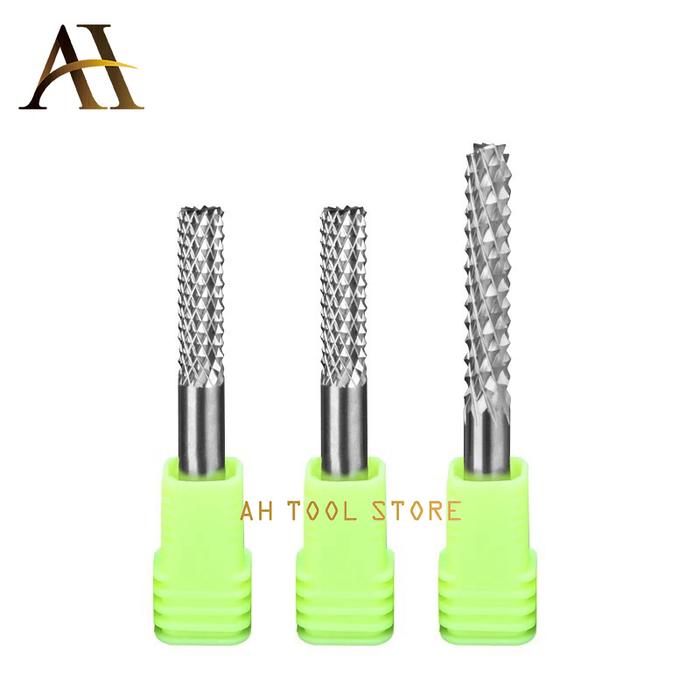 Jual Mata Cutting CNC Router GRC, PCB, Corn / Jagung 6mm Endmill ...