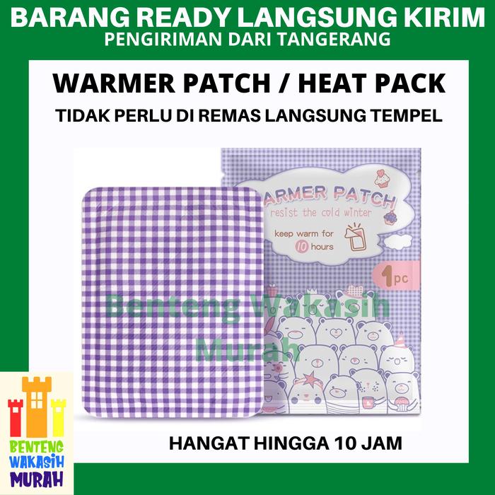 Jual Heat Pack Menstruasi Pereda Nyeri Haid Heatpack Warmer Patch ...