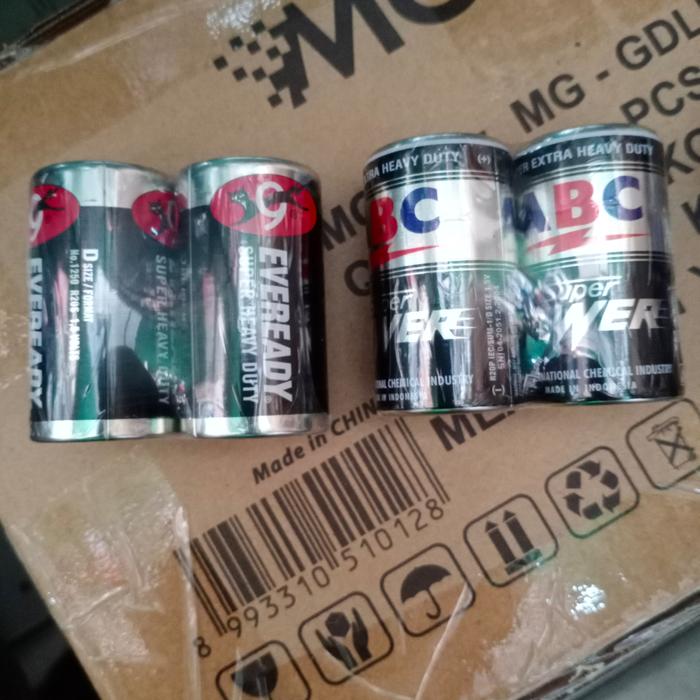 Jual BATERAI Besar Type D ABC/EVEREADY SUPER - Jakarta Selatan ...