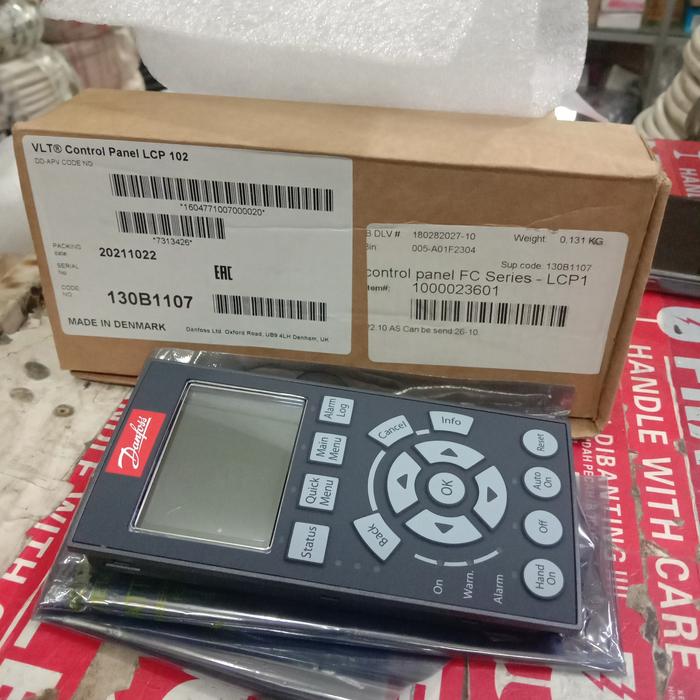 Jual Control Panel LCP 102 LCP102 Keypad Inverter Danfoss Original ...
