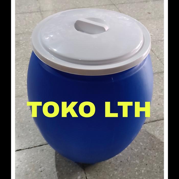 Jual TONG GENTONG AIR 60 LITER BULAT BIRU GREEN LEAF 0606 GL TEMPAT ...