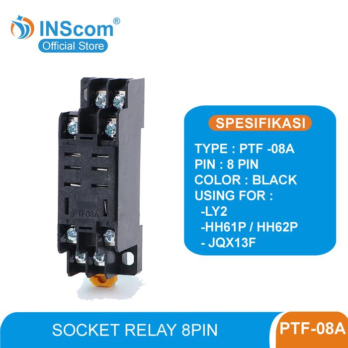 Jual SOCKET RELAY LY2 PTF08 8 PIN INSCOM - Kota Surabaya - Inscom ...