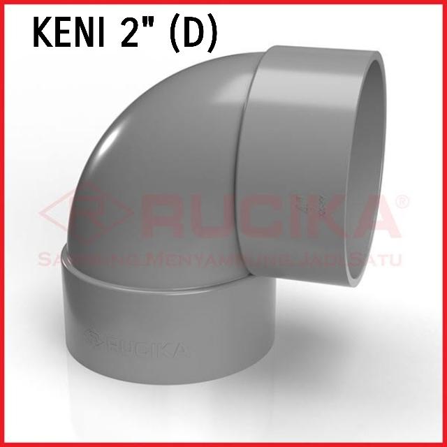 Jual Keni 2" inch D RUCIKA Elbow Knee Kenie L Knie 2 inch - Kota ...