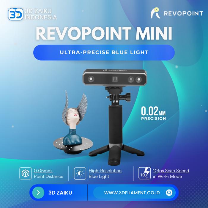 Jual Original Revopoint Mini Compact 3D Scanner Blue Light 0.02mm ...