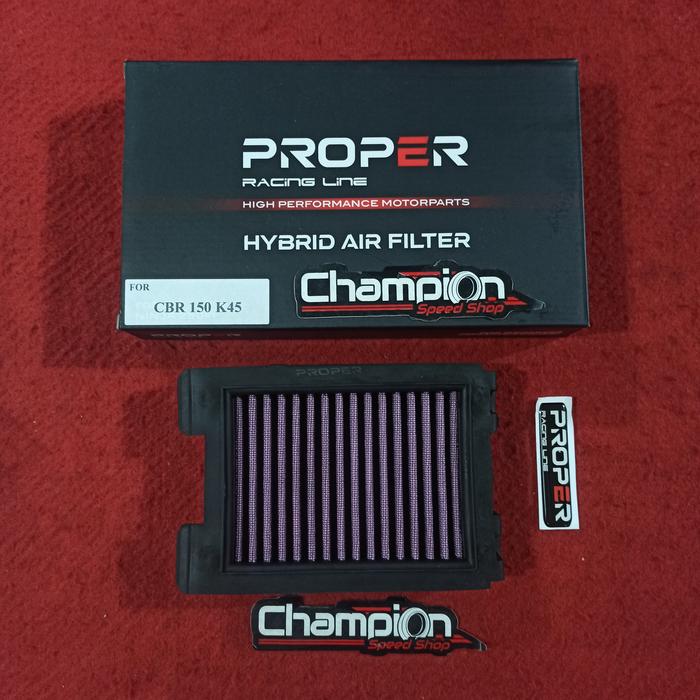 Jual Hybrid Filter Udara Proper Racing Line New CBR 150 R CBR150R K45G ...