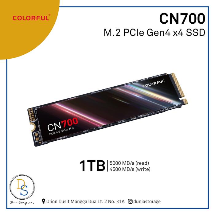 Promo COLORFUL CN700 M.2 NVMe SSD PCIe Gen 4 x4 Cicil 0% 3x - Jakarta ...