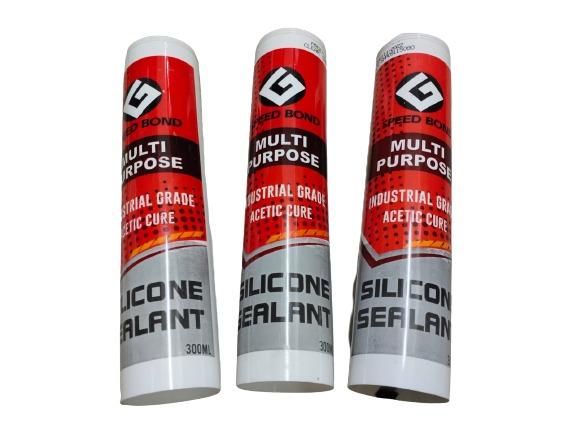 Jual HANDSOM LEM Silicone Sealent Kaca Acetic Silen White, Black, Clear ...