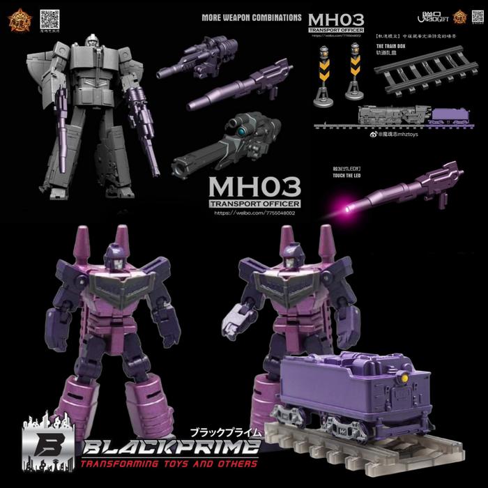 Jual MHZ toys MH-03 Transport Officer Transformers Astrotrain Add on ...