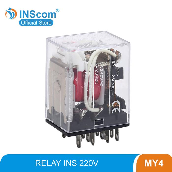 Jual RELAY MY4 INS 220V 14 PIN - Kota Surabaya - Inscom Official ...