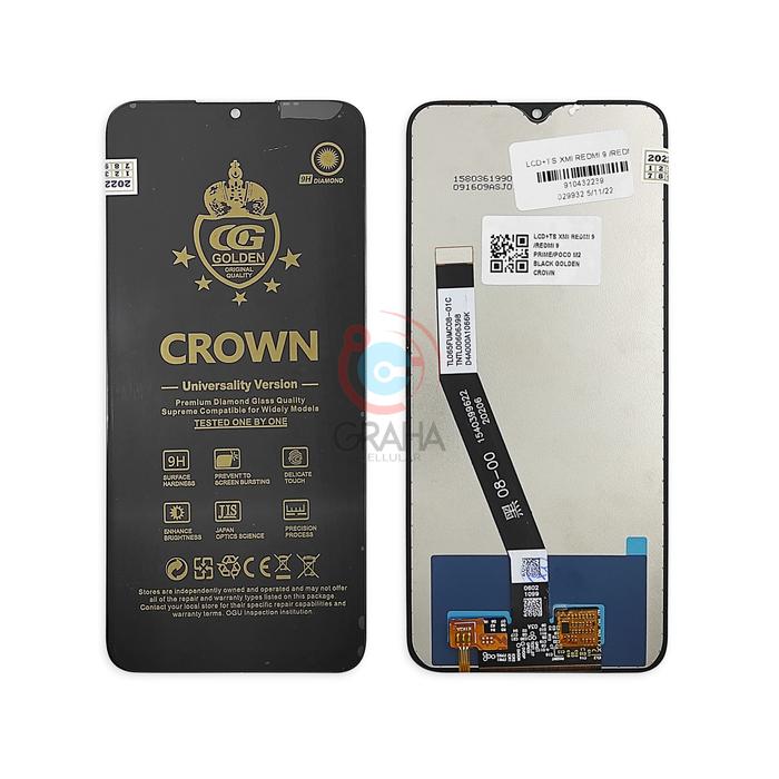 Jual LCD XIAOMI REDMI 9 / 9 PRIME / POCO M2 CROWN SUPER FULLSET ...