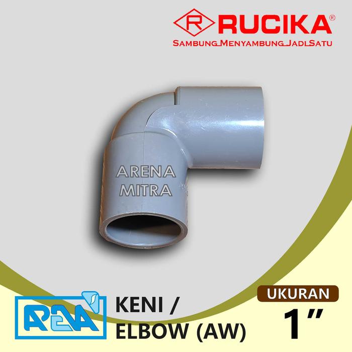 Jual Keni / Elbow 1/2 Inch AW RUCIKA - Keni 1 Inch - Jakarta Selatan ...
