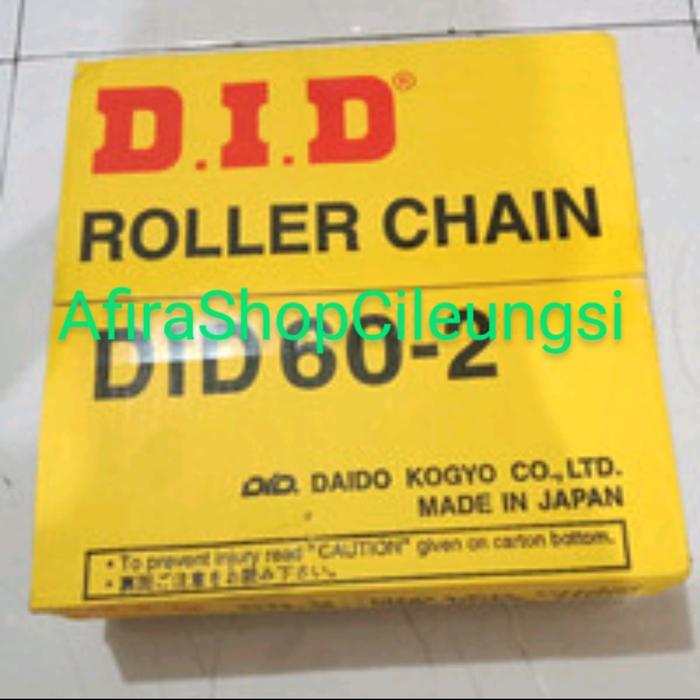 Jual Roller Chain Japan Double DID RS 60 - 2, rantai Original Daido ...