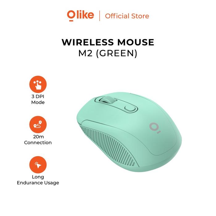 Jual Olike Wireless Optical Mouse Comfortable Accurate 2.4G Koneksi 20M ...