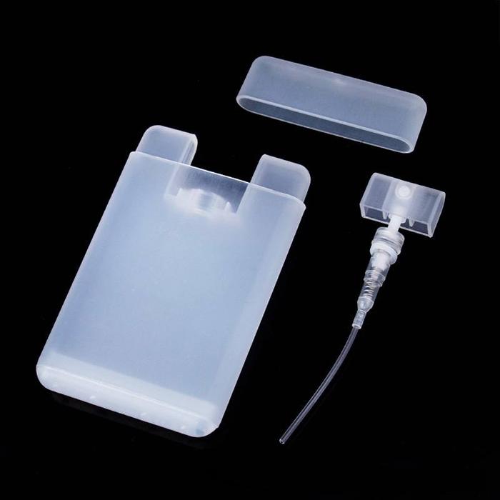 Jual Botol Spray Plastik 20ml Pocket Card Kartu Parfum Hand Sanitizer ...