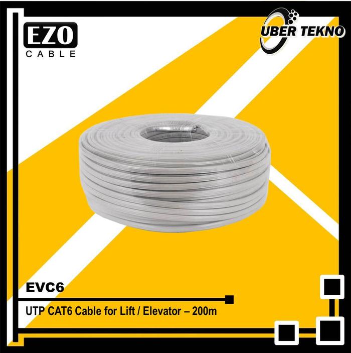 Jual Kabel UTP Cat6 for Elevator Lift UTP Cat6 Cable with Steel Wire ...