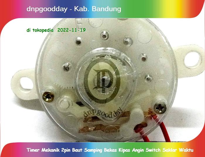 Jual Timer Mekanik 2pin Baut Samping Bekas Kipas Angin Switch Saklar ...